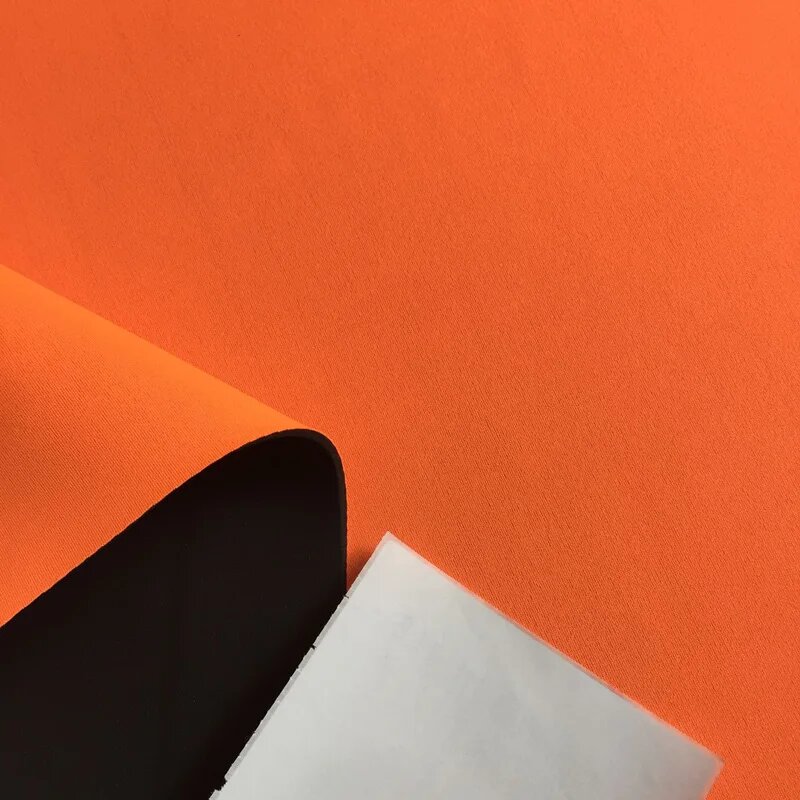 Неопреновая ткань для дайвинга 2 мм Оранжевый, 11