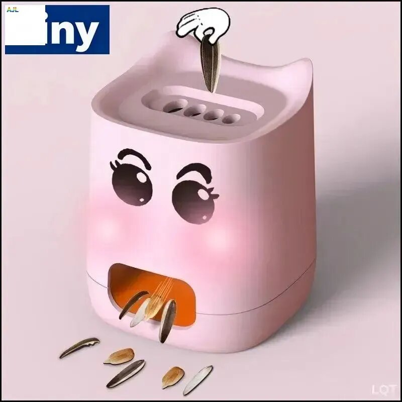 Прибор аппарат для чистки семечек автоматический , Розовый. Автоматический очиститель семян для дома