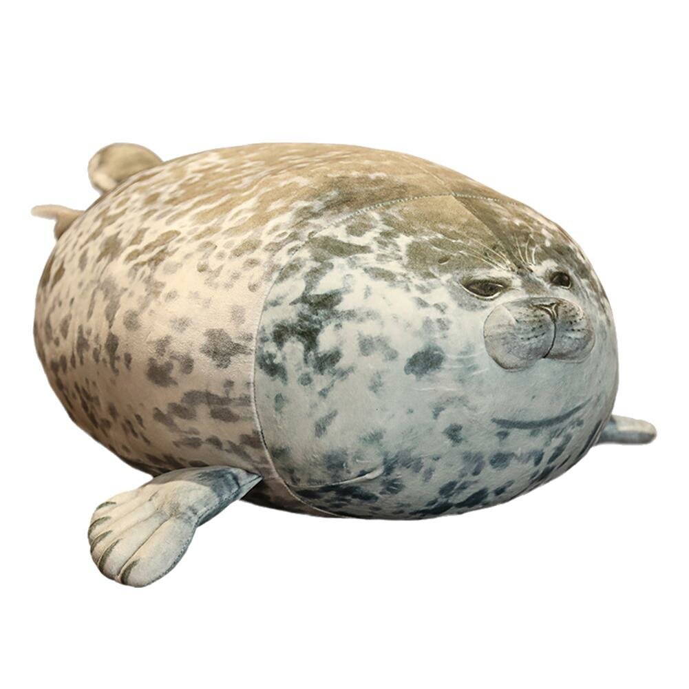 Милая игрушка-подушка из хлопка в виде тюленя,30CM