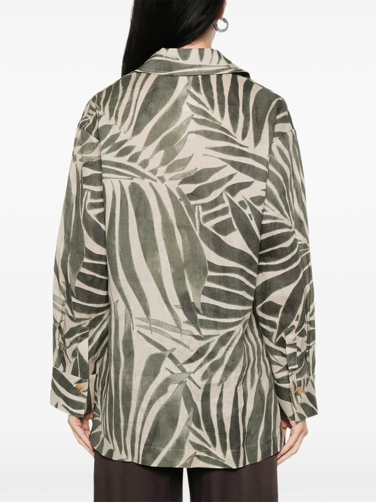 Рубашка PennyBlack Print belted shirt, размер 46 — фото 1