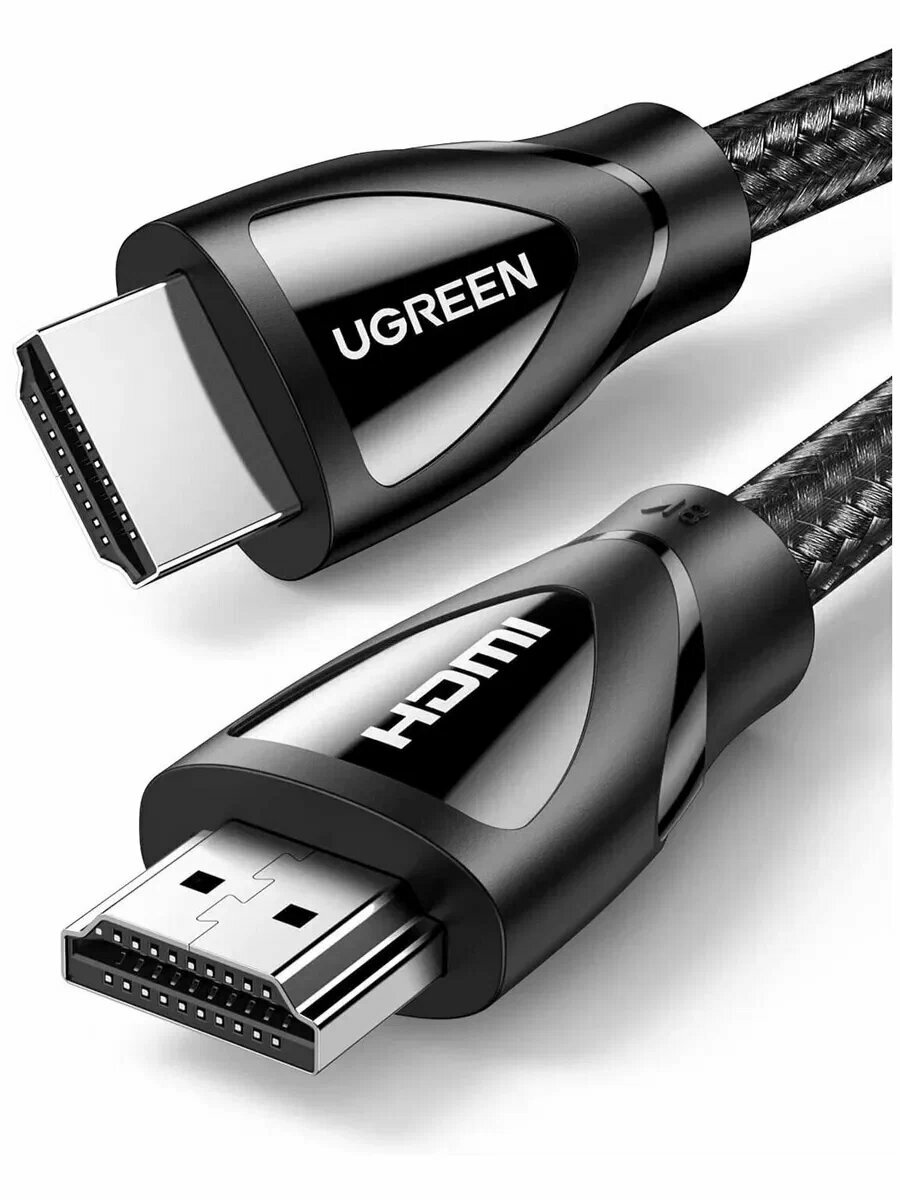 Кабель аудио-видео UGREEN HD140, HDMI (m) - HDMI (m), 5м, черный (80401),