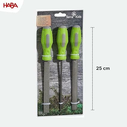 Сюжетно-ролевой набор для детей Haba Terra Kids - Деревянных напильников, 3 эл. - 304342