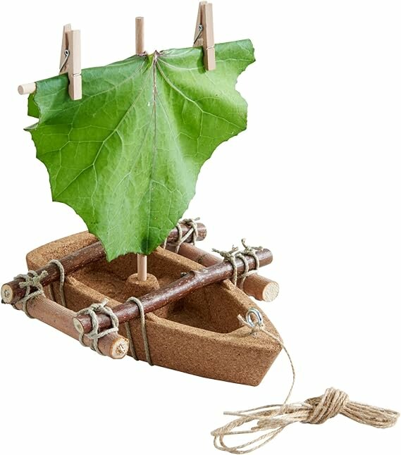 Детский сборный набор Haba - Terra Kids Cork Boat пробковый кораблик, 25 см - 304244