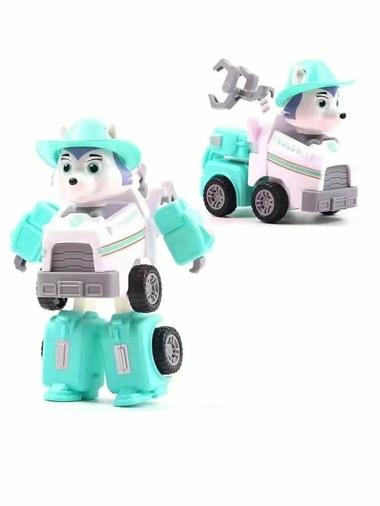 PAW Patrol Детский костюм "Лающая команда", Робот-собака, Деформируемая игрушечная машинка