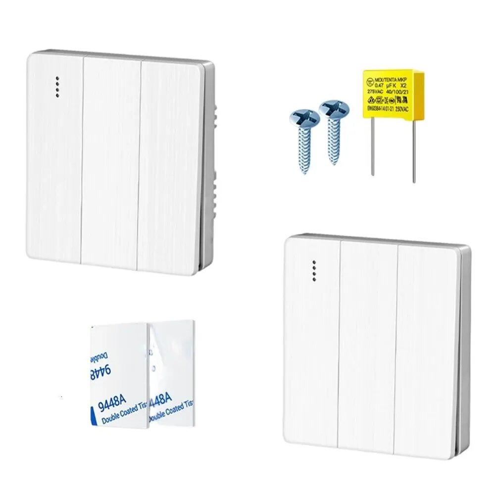 Малогабаритные тактильные выключатели типа 86, - 3 кнопки