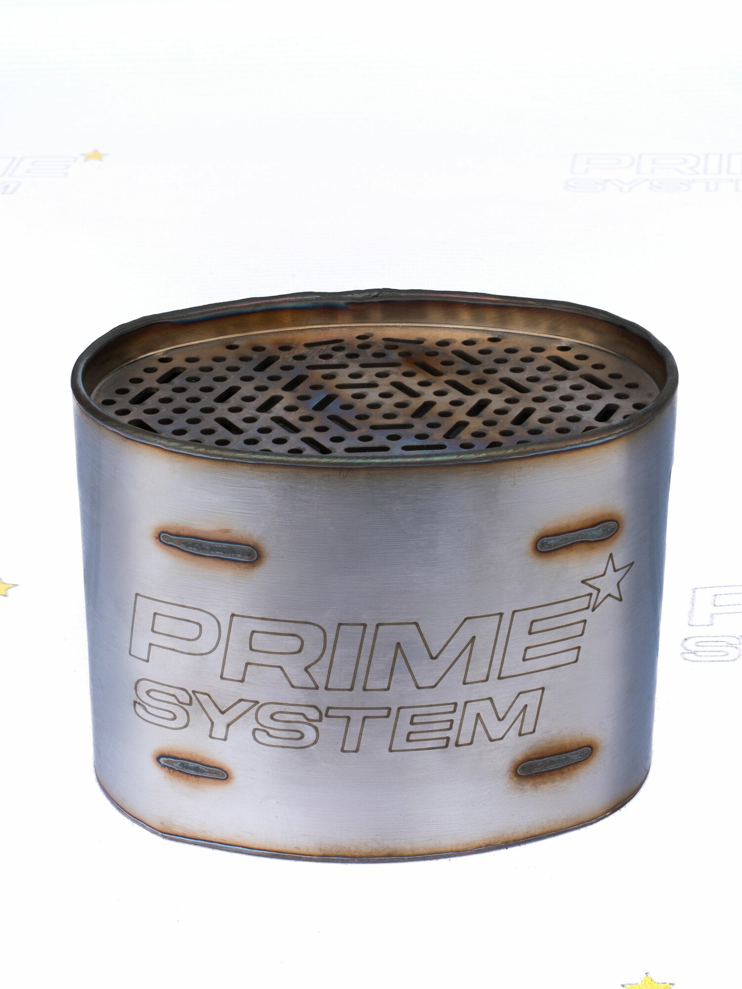 Пламегаситель PRIME SYSTEM 87*131*100 Hyundai Accent, Tucson, Kia Rio, Sportage овальный/Секционный