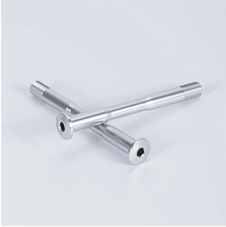 Сквозная ось велосипедная M12*1.5, Silver, 173mm