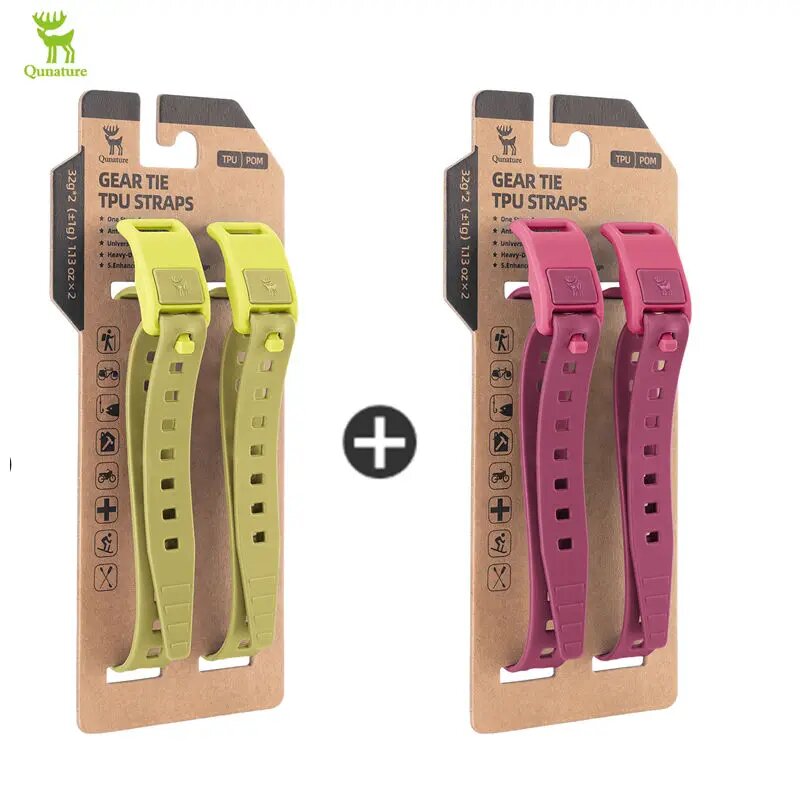 Qunature стропы Gear Tie Style 5 (4 шт.)