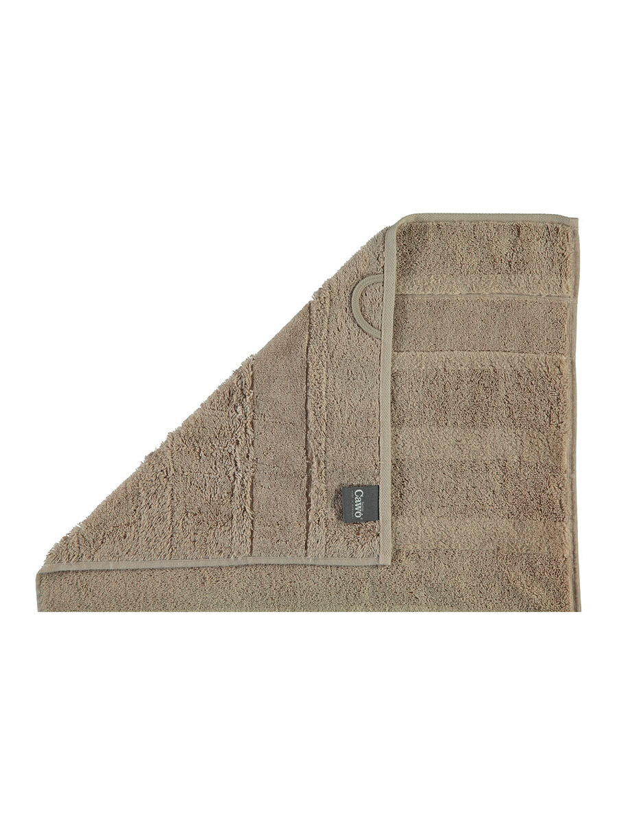 Полотенце махровое 80x160см Cawo Noblesse, цвет песочный, плотность 550 г/м2