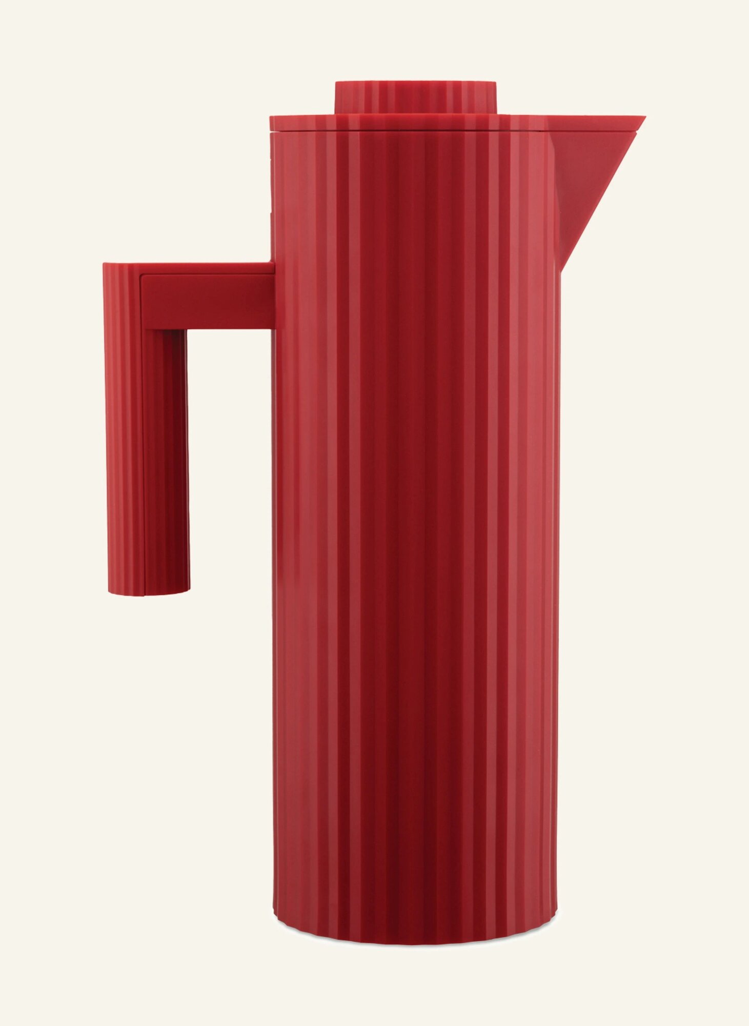 Термокувшин Alessi Plisse, пластик, красный, 1343284