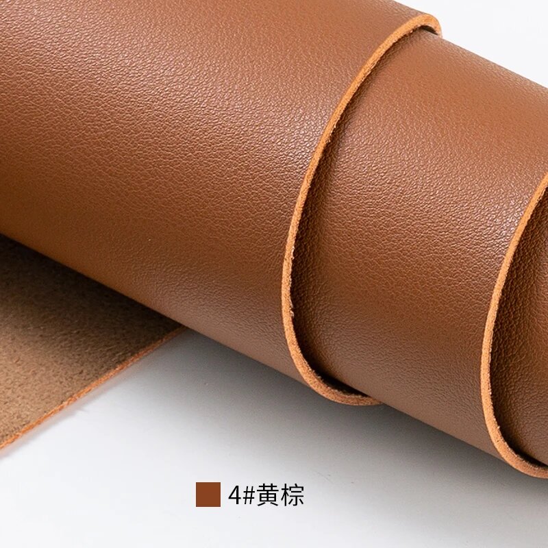 Искусственная кожа "Австралийская овечья кожа", 0,5 метра Коричневый, Yellow brown 4