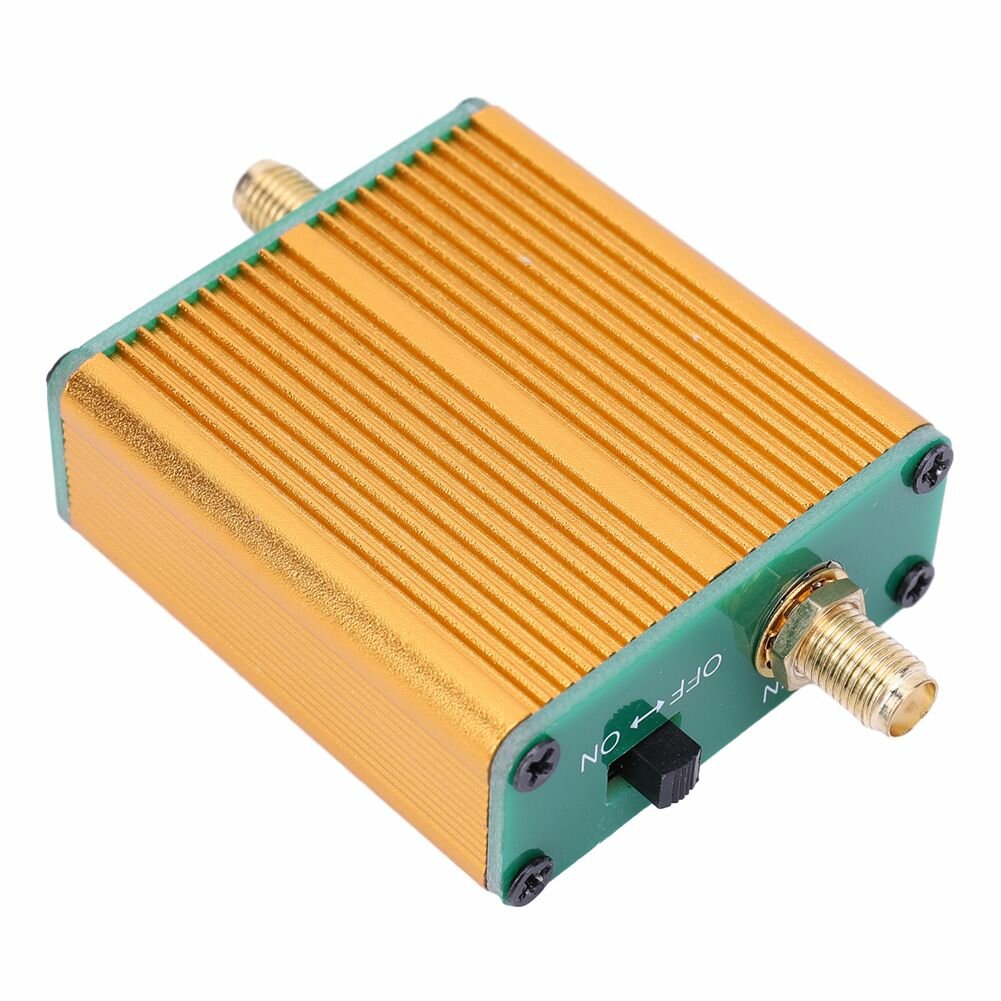 Усилитель низкого шума для радиоантенны, 100 кГц 6 ГГц, с перезаряжаемым аккумулятором