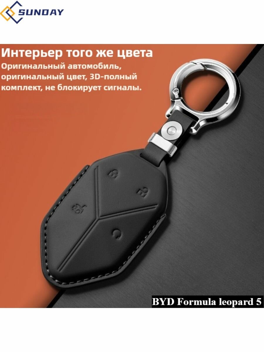 BYD Formula leopard 5-с кожаным интеллектуальным дистанционным управлением Комплект ключей.