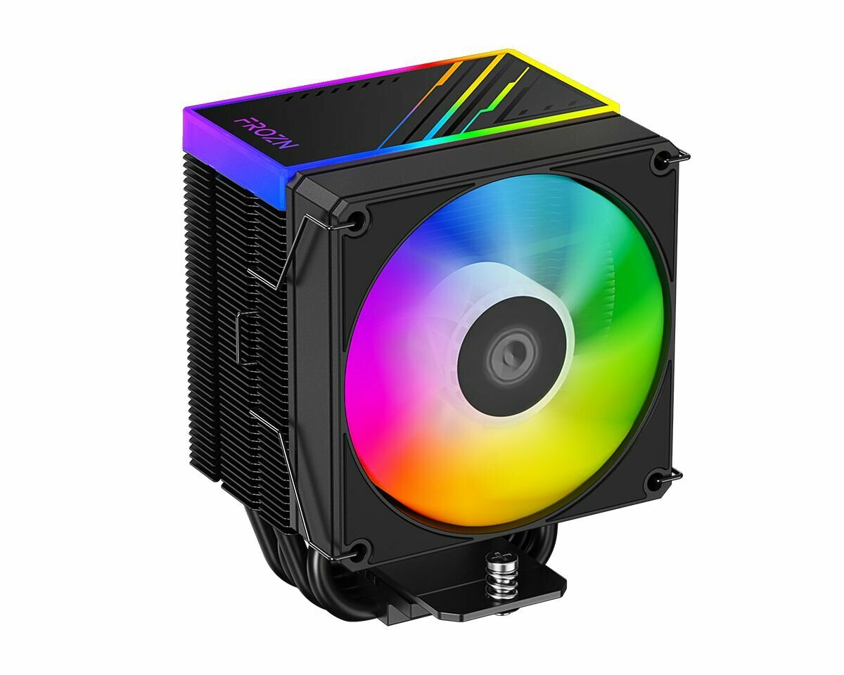 Кулер для процессора ID-COOLING FROZN A400 ARGB LGA1700/1200/115X/AM5/AM4 (TDP 180W, PWM, 4 тепл. трубки прямого контакта, ARGB FAN 92mm)