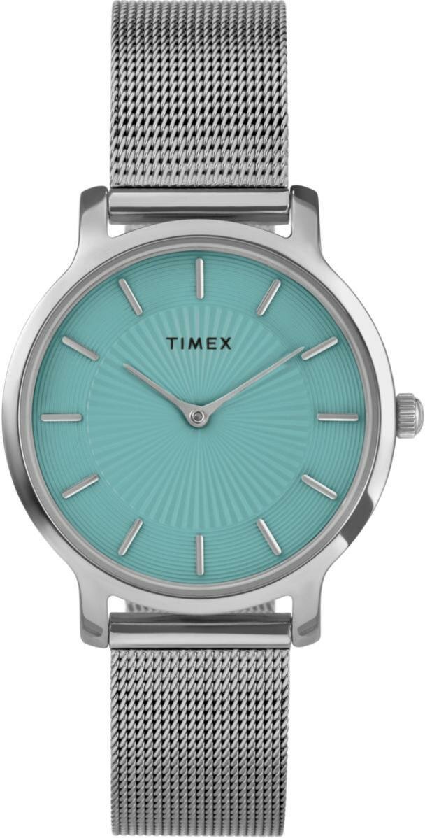 Наручные часы TIMEX, серебряный — фото 1