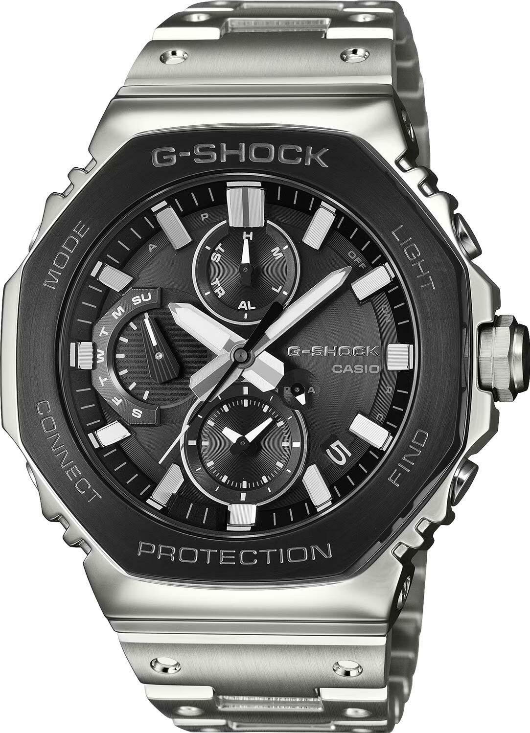 Наручные часы CASIO, серебряный, черный — фото 1