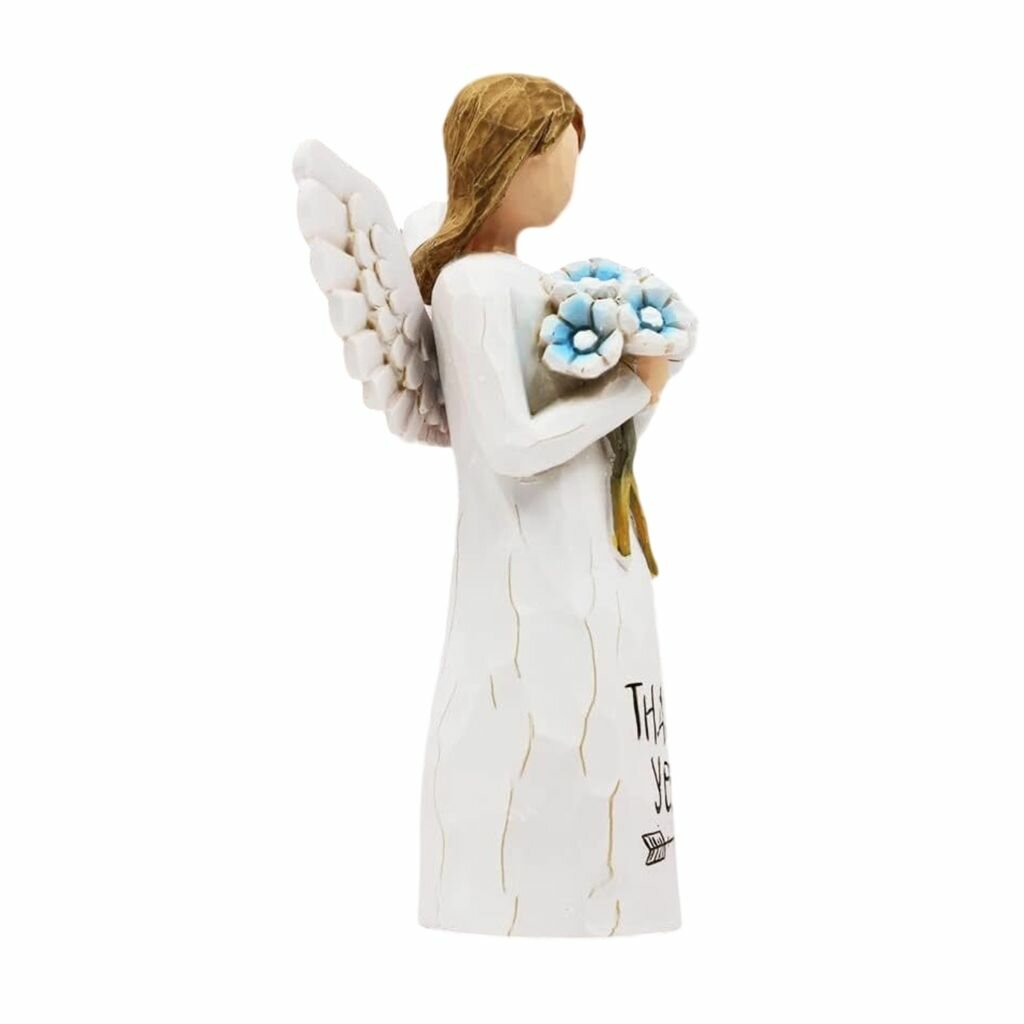 Ангел с цветами