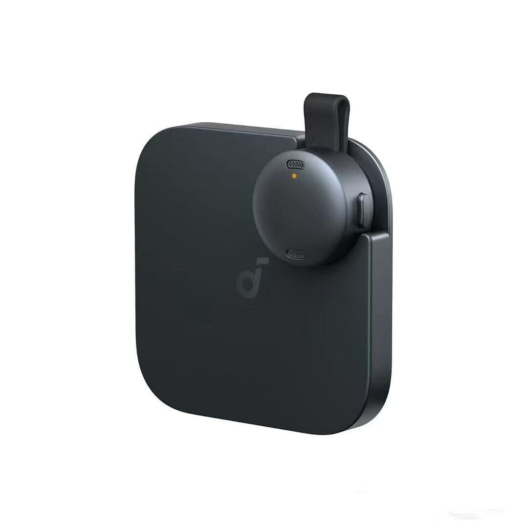 Конденсаторный петличный микрофон Anker «Новый AI Recorder», для совещаний, чёрный
