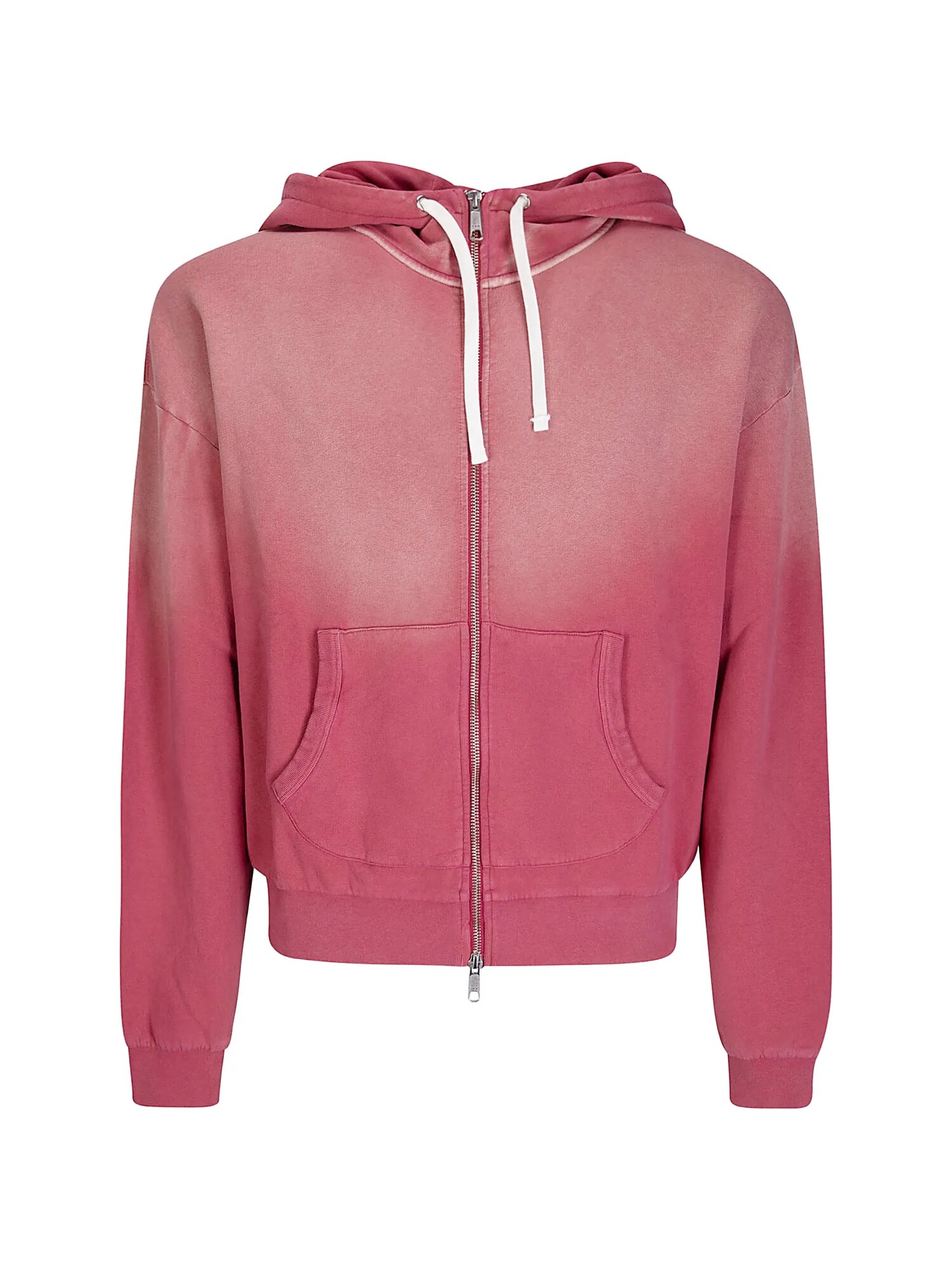 Худи Padded-elbow zip-up hoodie