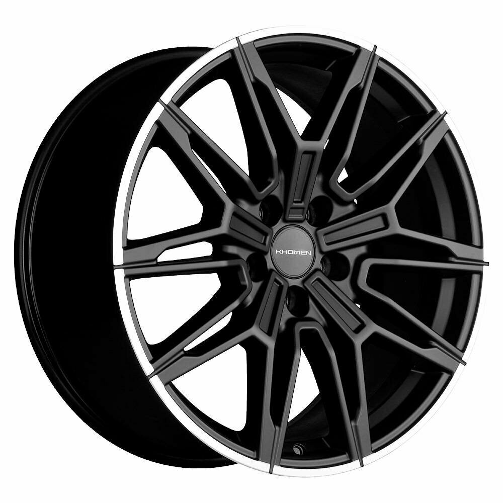 Колесный диск Khomen KHW1904 8.5x19 5x120 ET30 D72.6 Black Matt MR