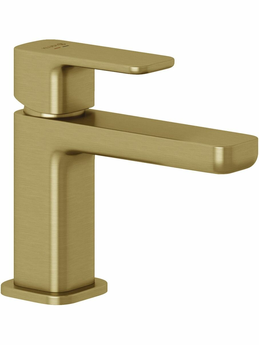 Смеситель для раковины KLUDI RENON 42266N075 (брашированное золото, L-11 H-8,5)