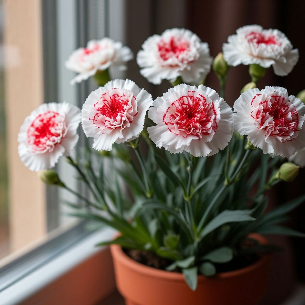 Гвоздика Клубничное суфле комнатная, семена