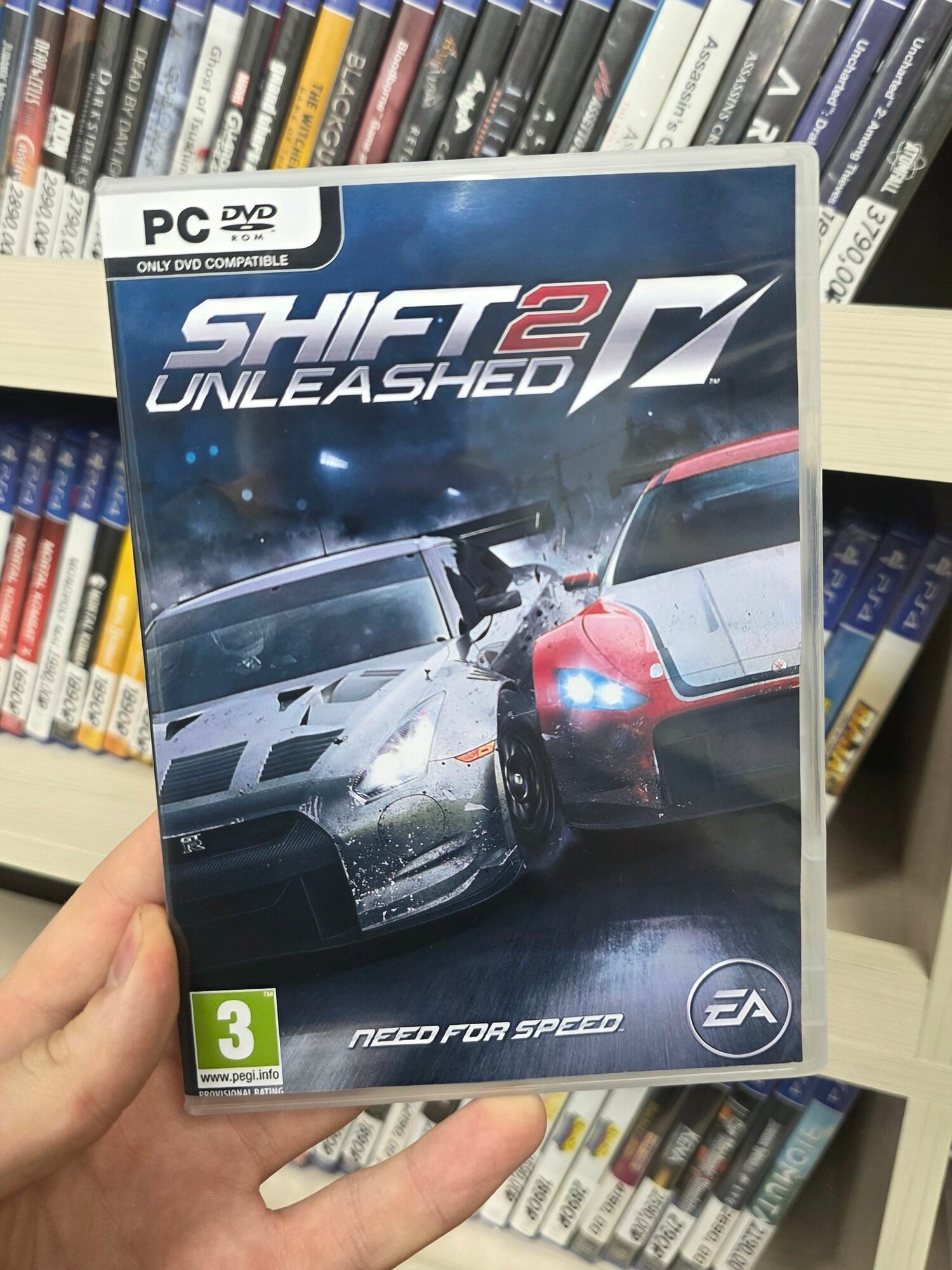 Need for Speed Shift 2 Unleashed для PC на DVD-диске