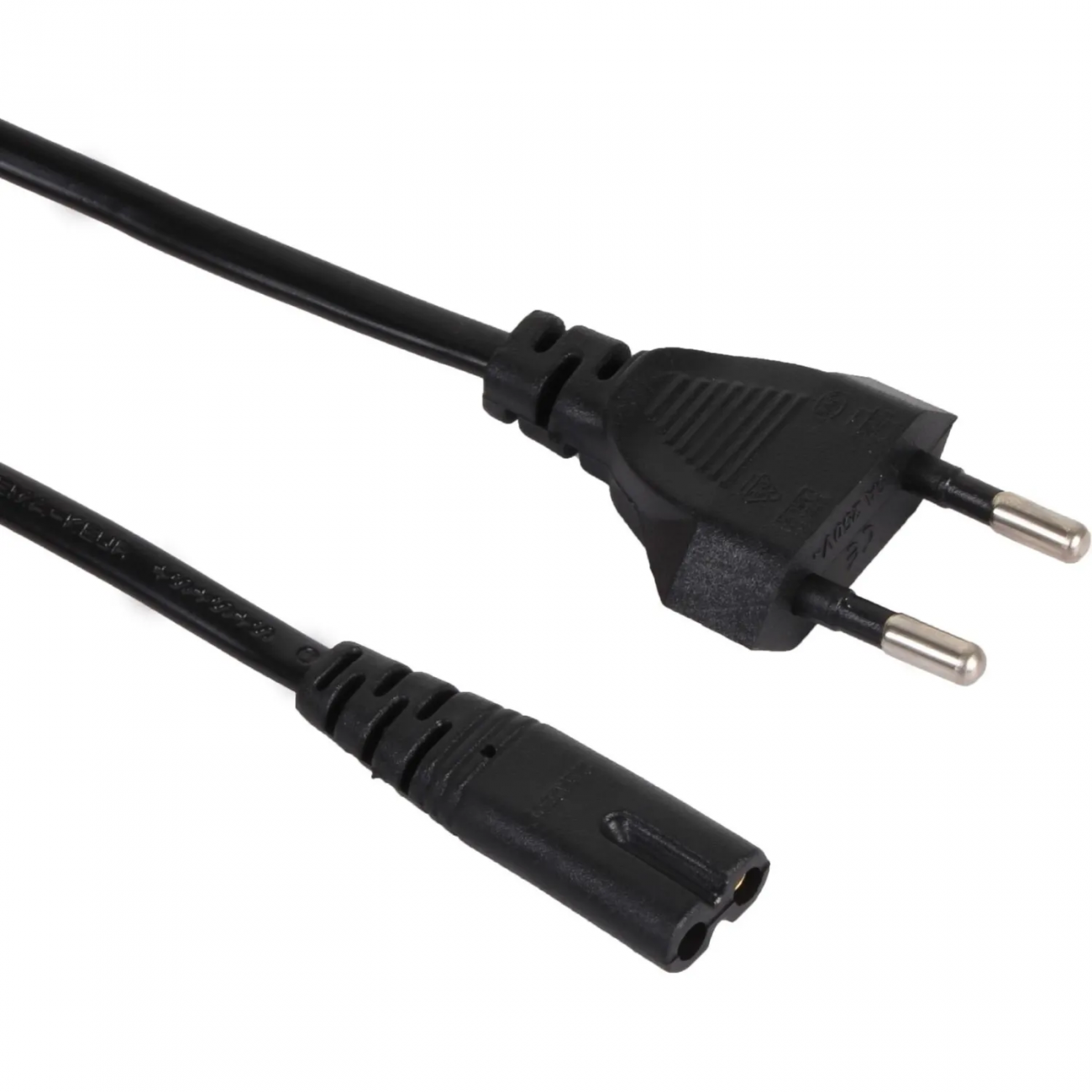 Кабель д/аудио-видео IEC-320-C7, 2-pin 3m, черный, iOpen ACE023-3.0M 2390355 ACE023-3M
