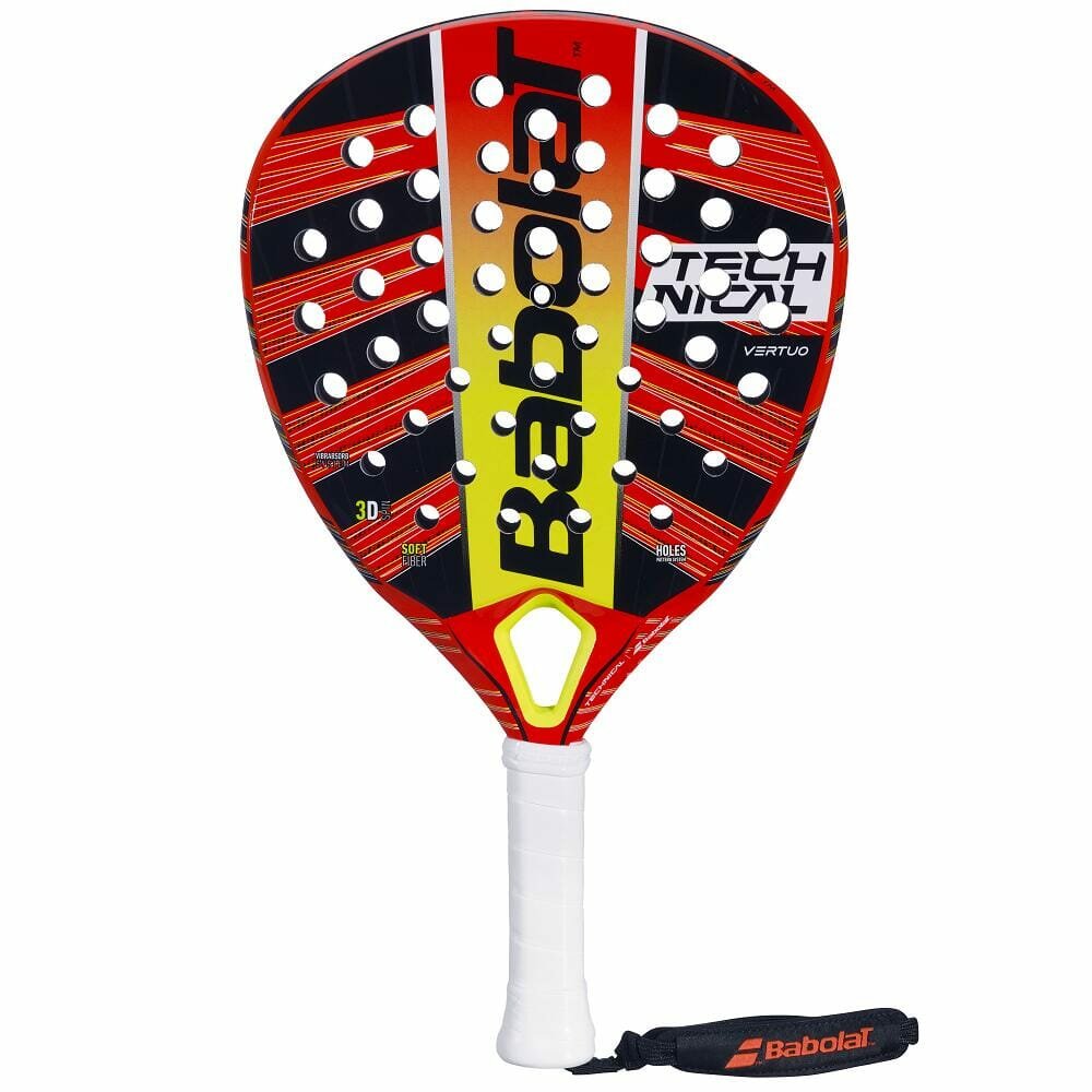 DECATHLON ракетка для падел тенниса Babolat Technical Vertuo, красный/желтый/черный