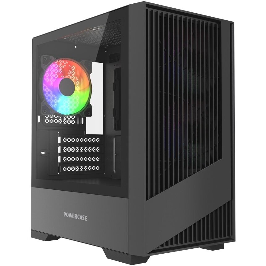 Компьютер Riwer Game D4 Rust Start 3961972 (Intel Core i5-12400F, ID-cooling SE-903-XT, MSI Pro H610M-G WiFi D4, 16 Гб D4 3200 (2x8), 500 Гб M.2 NVMe Gm, GeForce RTX 5050 8 Гб, Windows 11 Pro (Без активации), Powercase Mistral Micro A12B Bk, G500W-12EC)