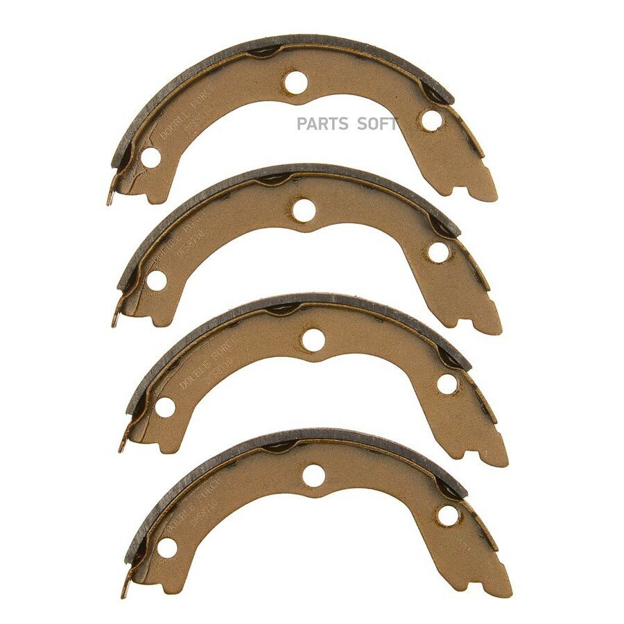 DOUBLE-FORCE DFS8710 Колодки тормозные барабанные задние Double Force