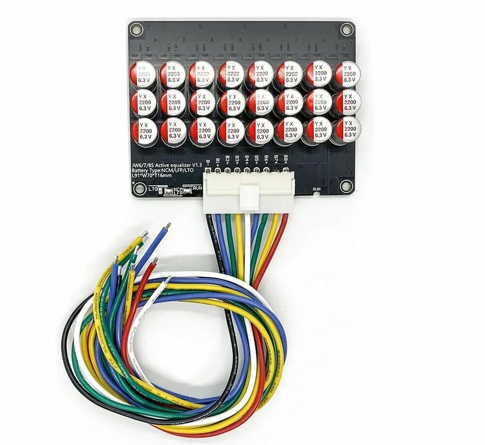 PowerDog 8S активный балансир Li-Ion / LiFePO4/LTO до 5,5а ток балансировки