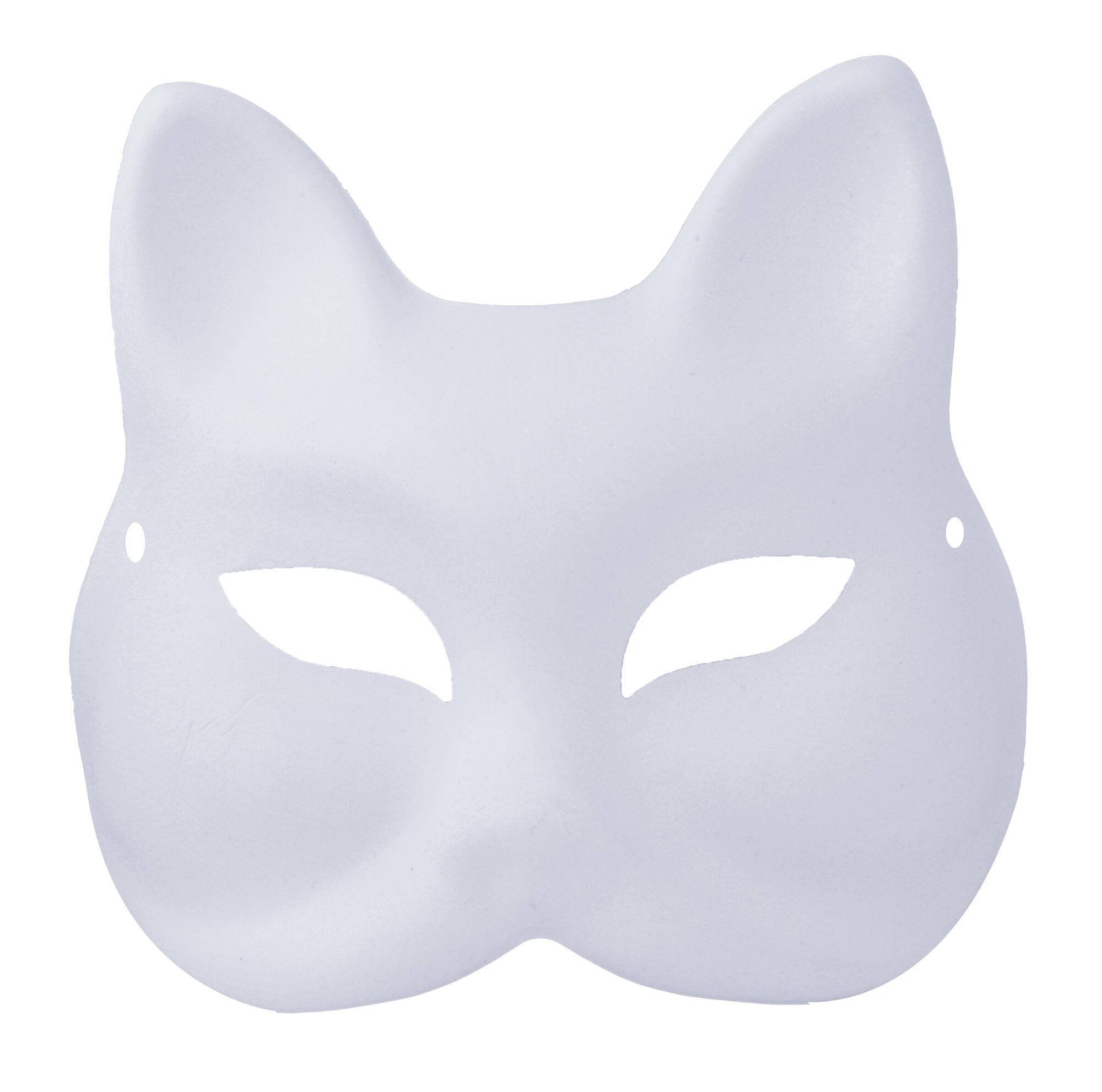 Декоративная маска из папье-маше (Лиса)