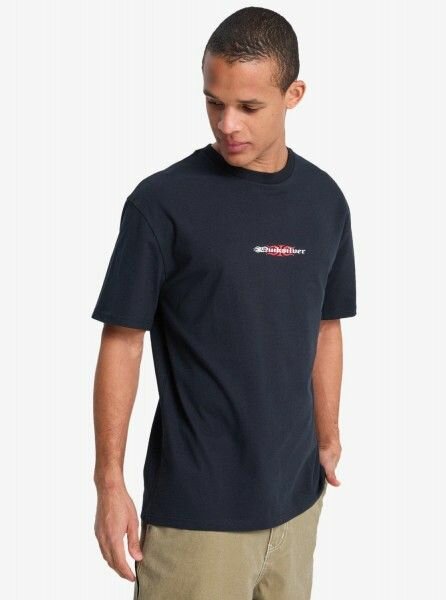 Футболка Quiksilver, размер XL, черный — фото 1