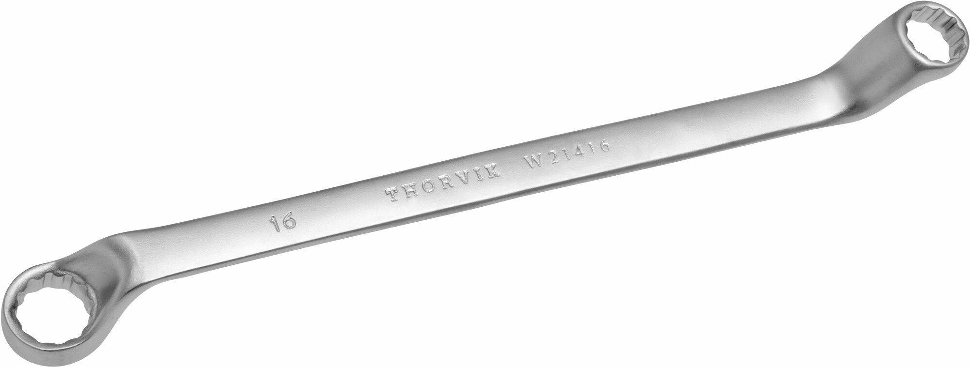 Ключ гаечный накидной изогнутый серии ARC, 14х16 мм W21416 Thorvik, 52556