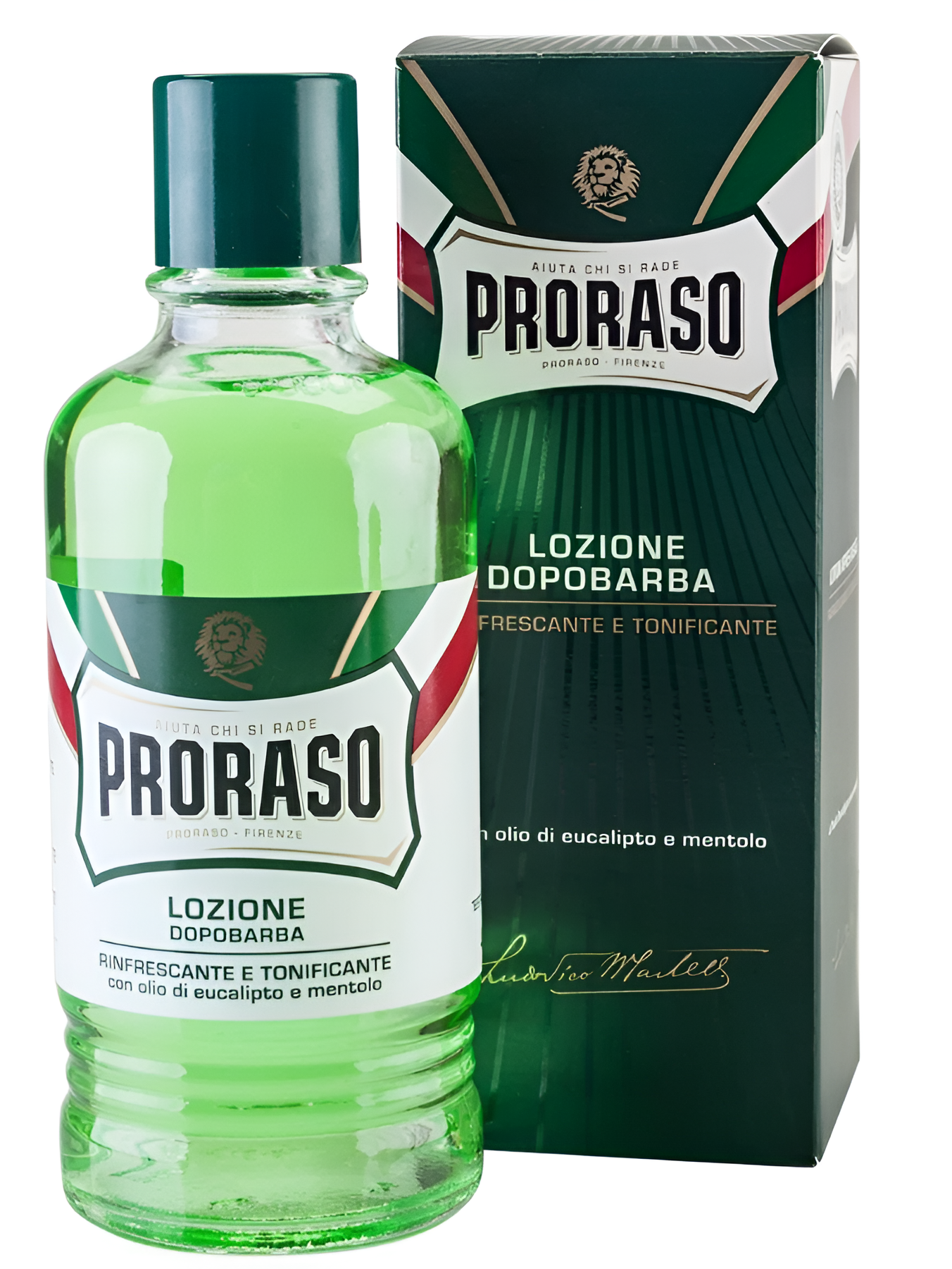 Лосьон PRORASO Green Line, парфюмированный, с эвкалиптом, 400 мл