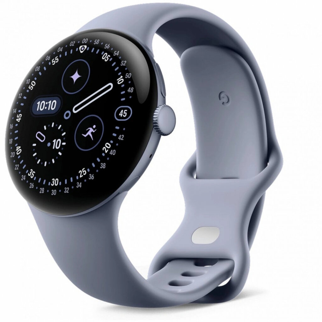 Смарт-часы Google Pixel Watch 4, 45mm, Wi-Fi, Satin Moonstone Aluminum case / Moonstone Active Band