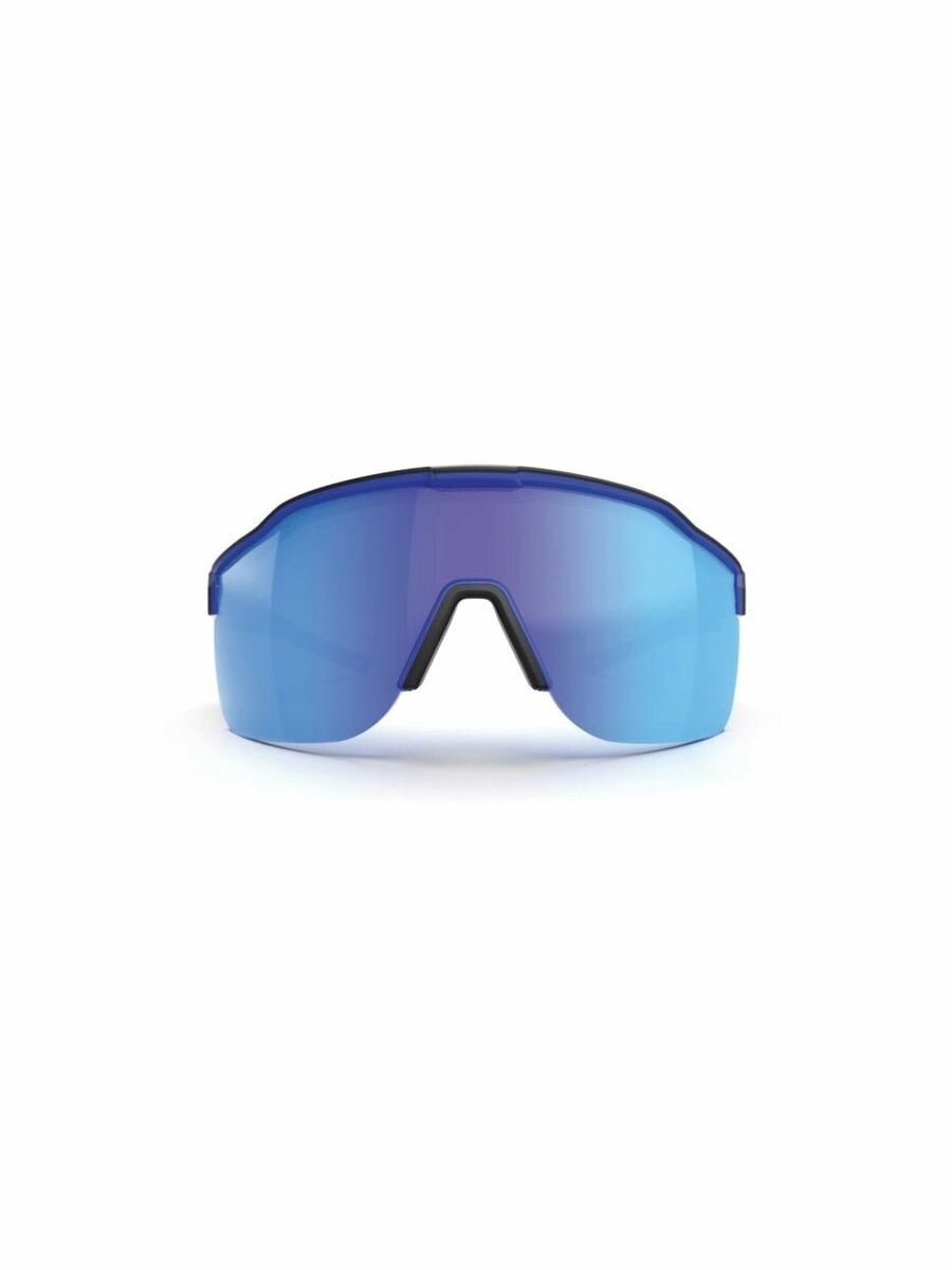 Очки стрелковые Glock Safe Action Tactical Glasses Blue Mirror Lens Black Frame