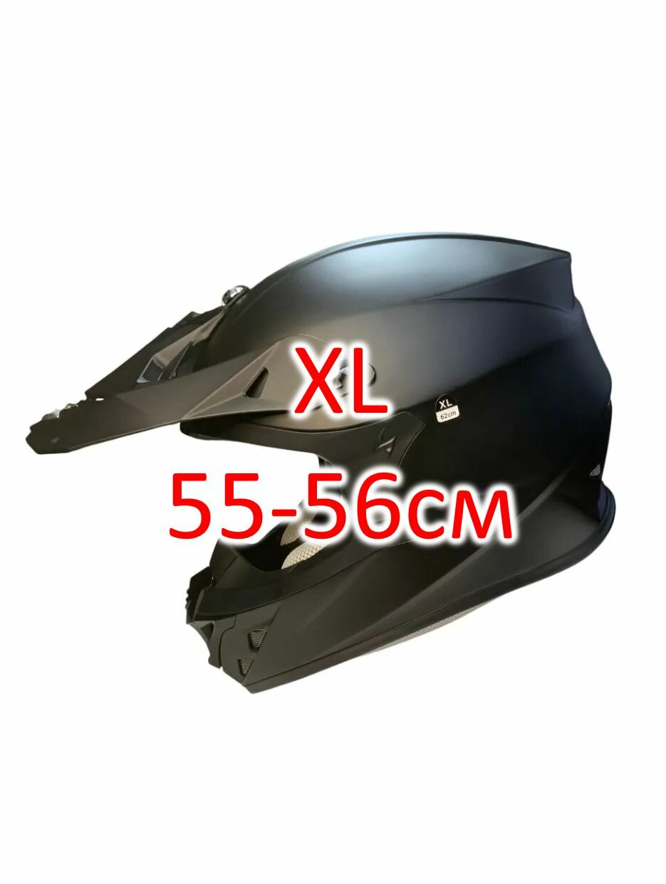 Мотошлем SCORPION EXO VX-21 AIR SOLID, цвет черный матовый, размер XL
