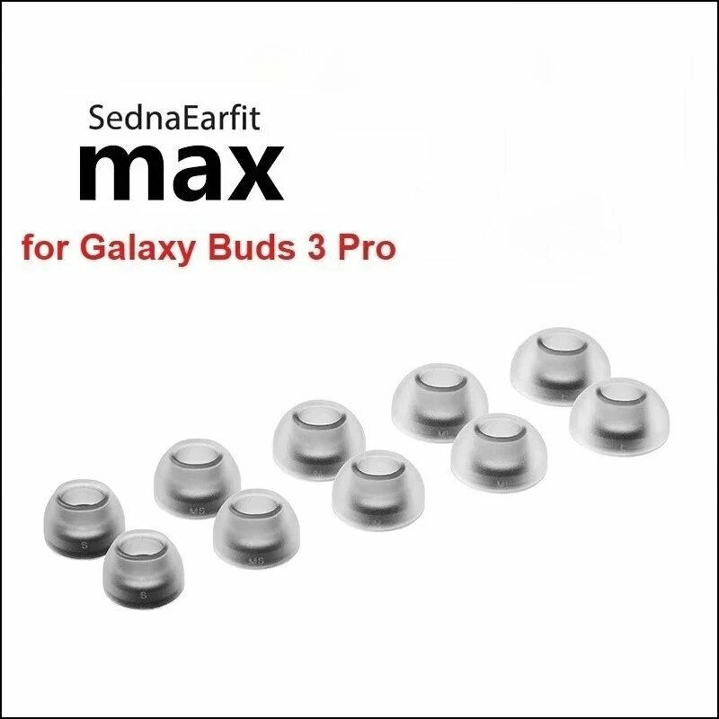 Амбушюры CHENYIQING AZLA SednaEarfit MAX для Samsung Galaxy Buds 3 Pro ML, 1 Pair white