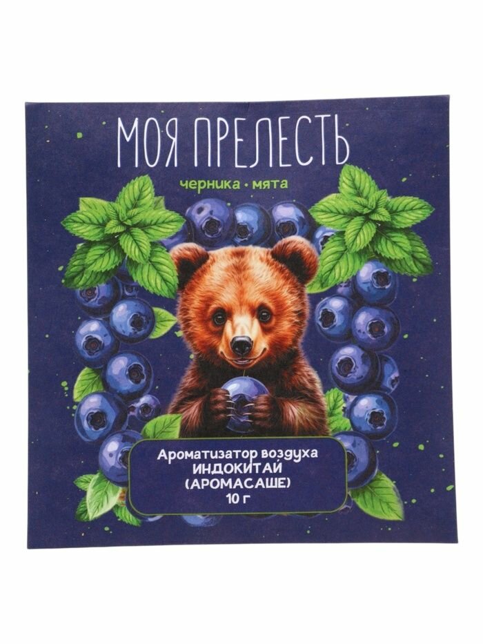 Аромасаше Моя прелесть черника, мята, 10 г