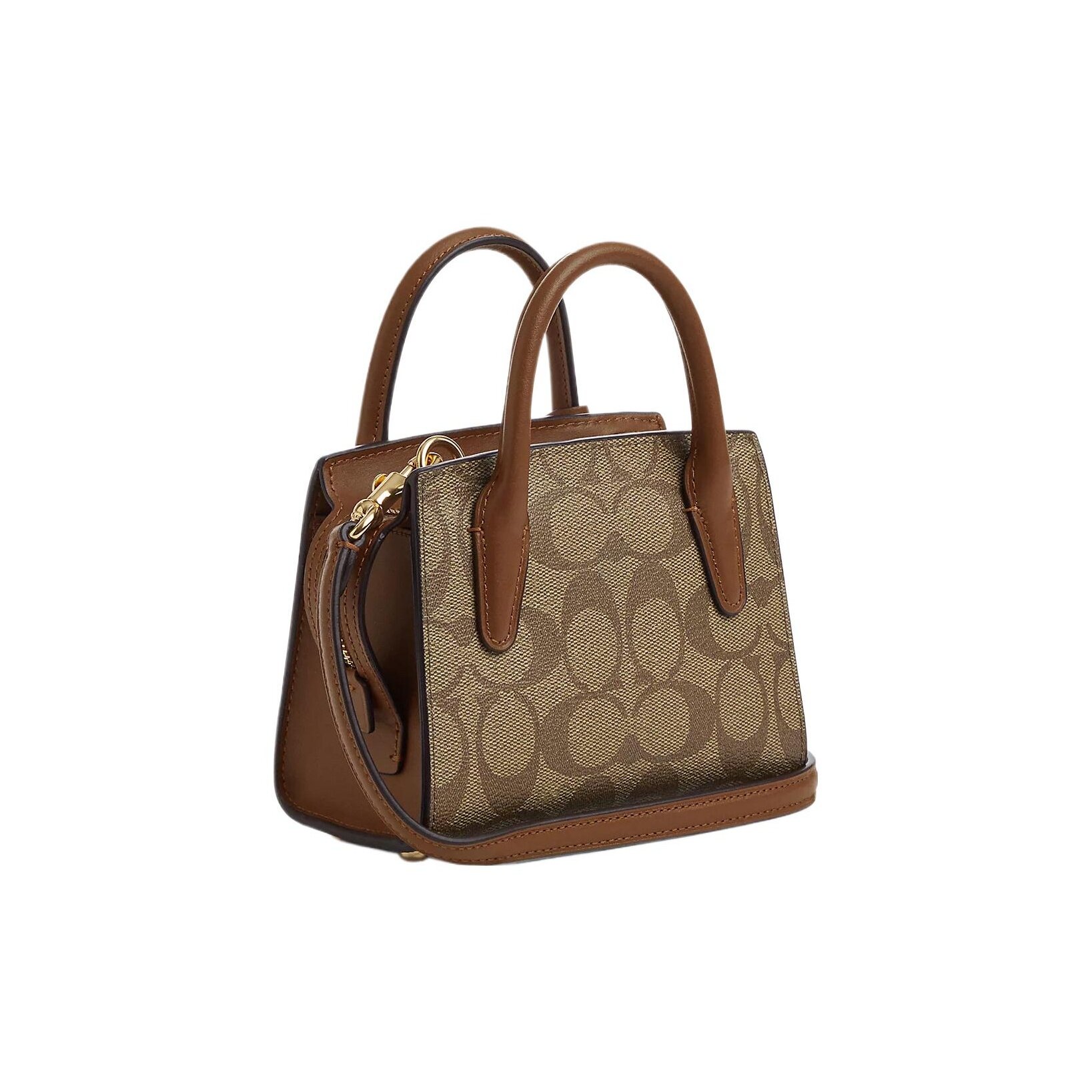Сумка Coach Andrea, фактура тиснение, Khaki — фото 1