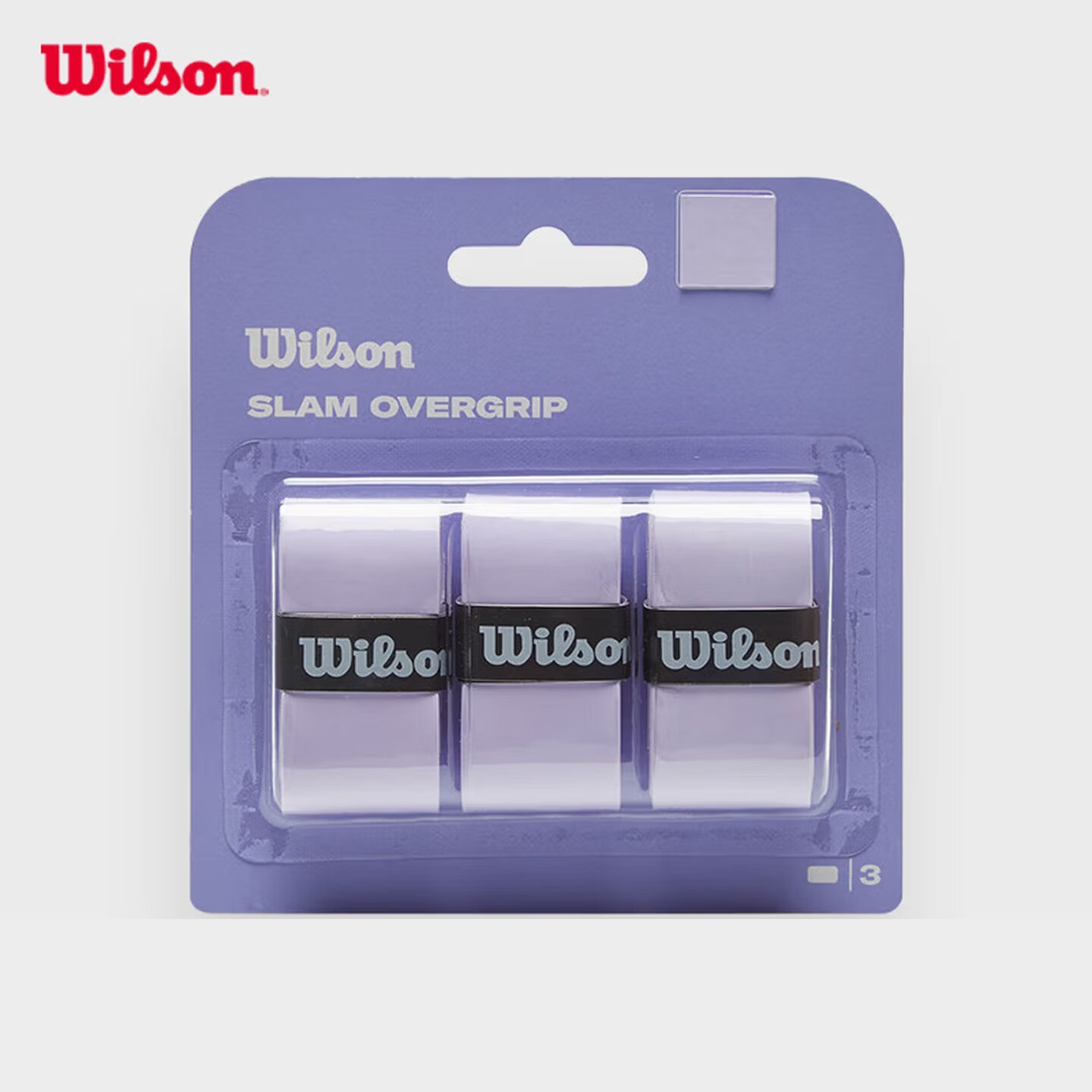 Овергрипы Wilson SLAM OVERGRIP, 3 шт, липкий тип (Tacky), для теннисных ракеток