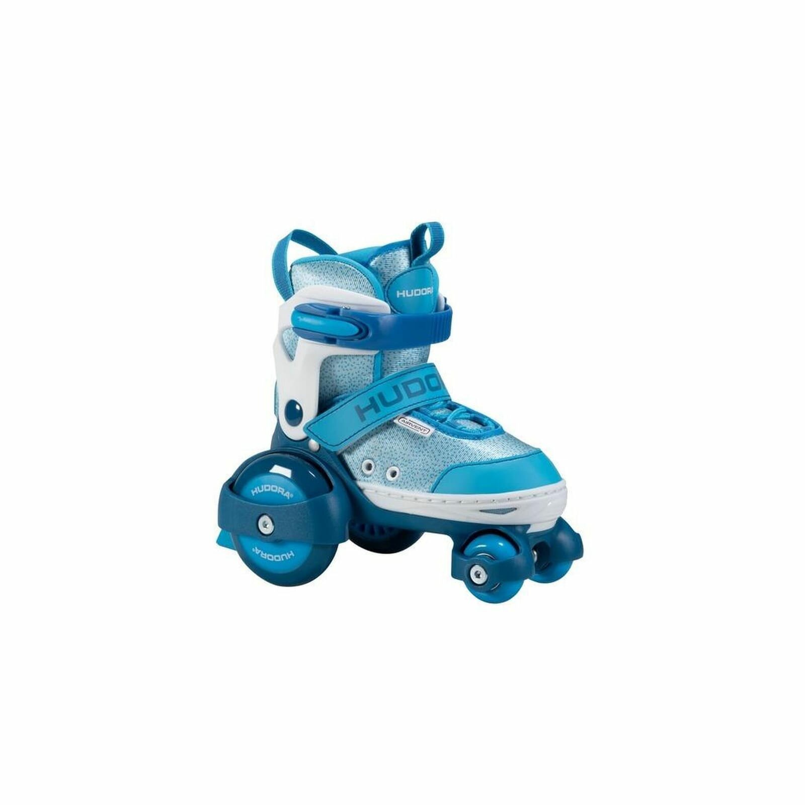 DECATHLON ролики Hudora My First Quad, квады, регулируемые 26/29, голубой, макс. вес 20 кг