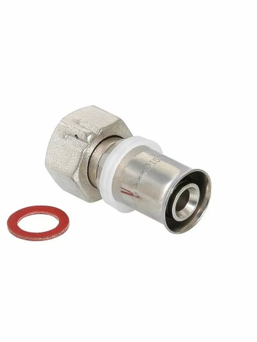 Соединитель пресс с накидной гайкой 20х3/4" код. VTm.222. N.002005 VALTEC