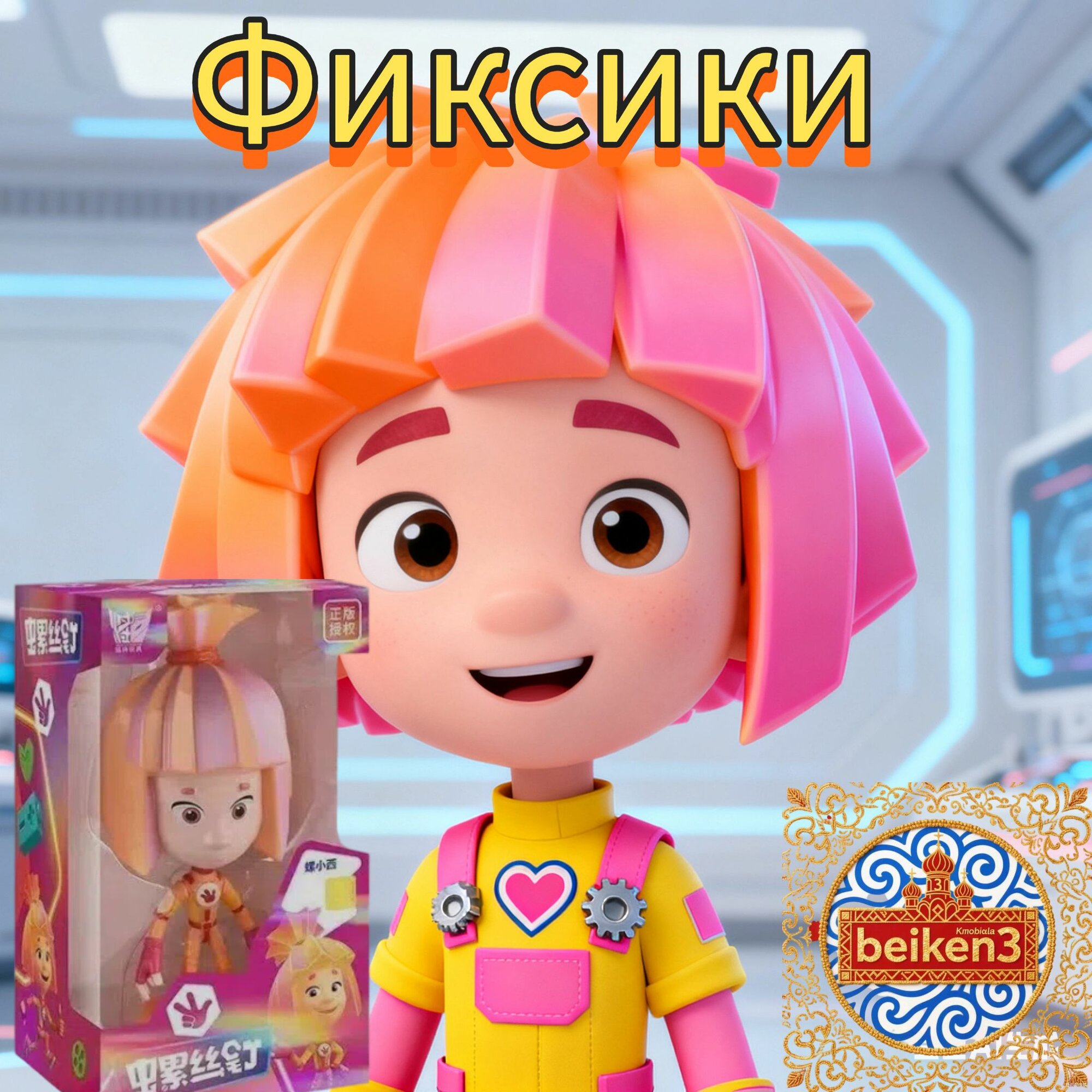 Коллекционная игрушка PROSTO toys детализированная фигурка Симка персонаж мультфильма Фиксики