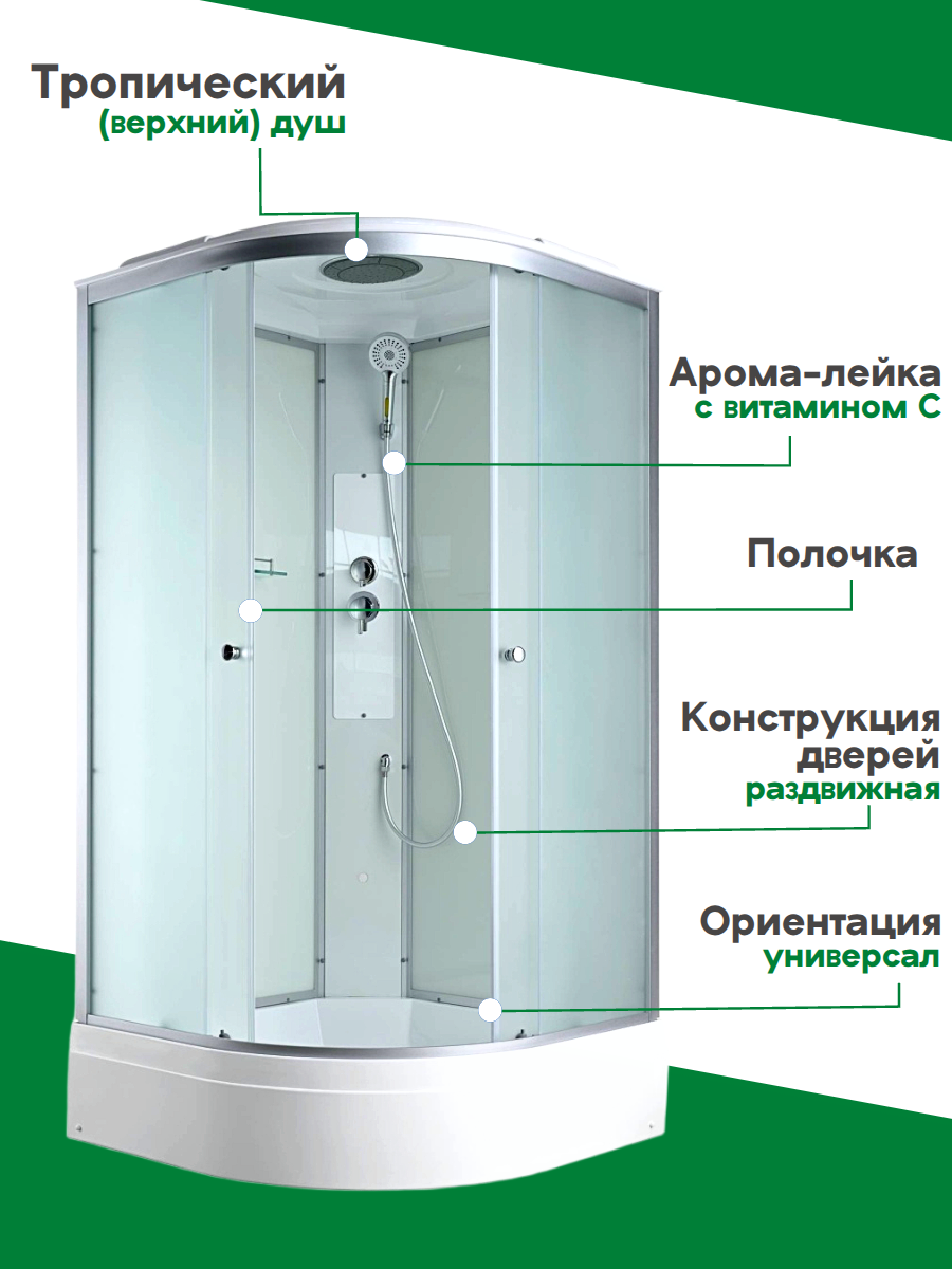 Душевая кабина C3090 стандартная