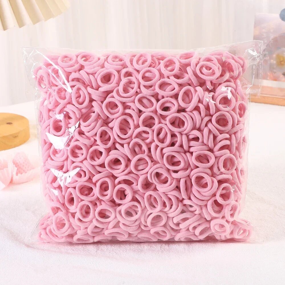 LOVEKIKI Эластичные ленты для волос для девочек Розовый, 2893-11-50pieces