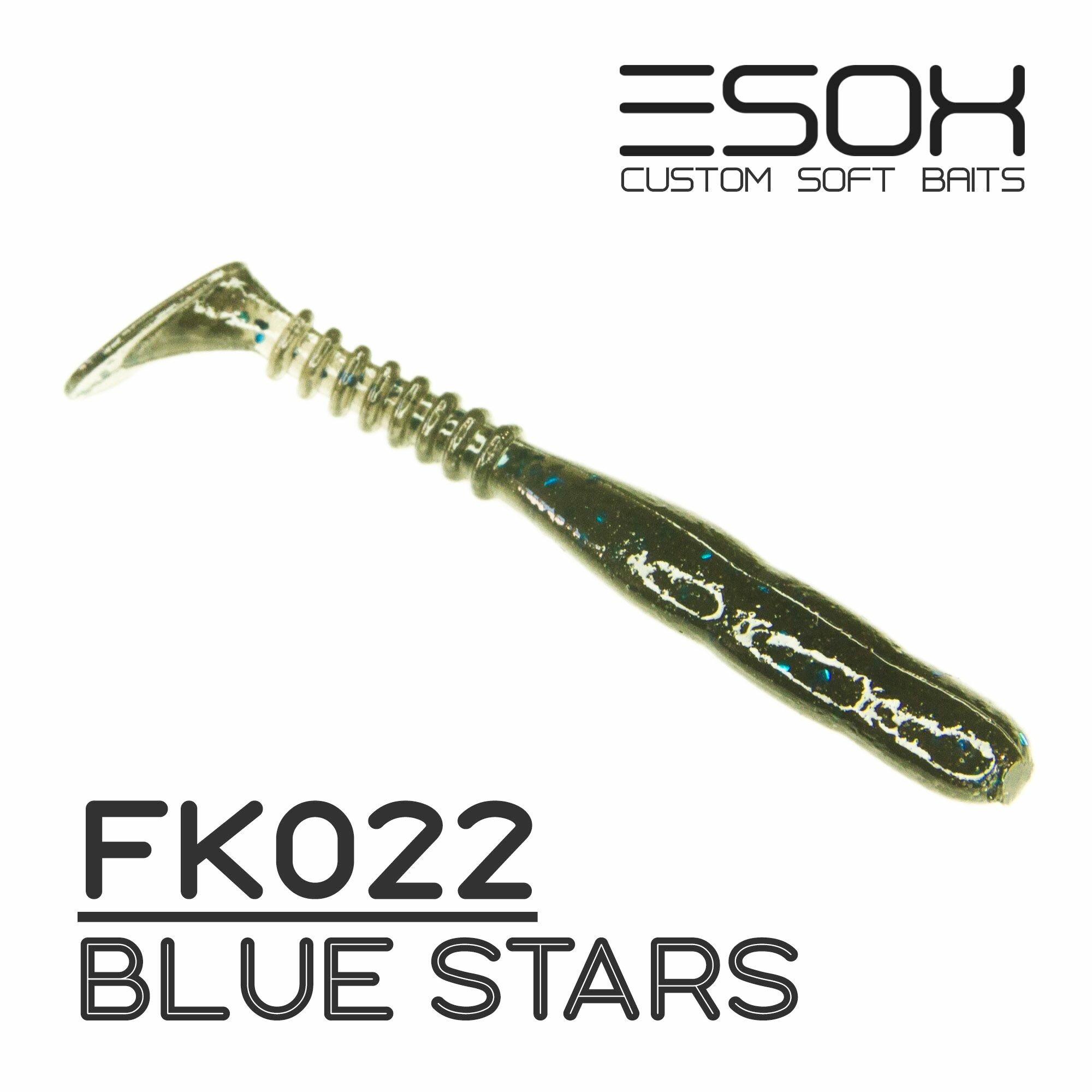 Мягкая приманка для рыбалки ESOX RockBabe Shad 2" (52мм) 10 шт