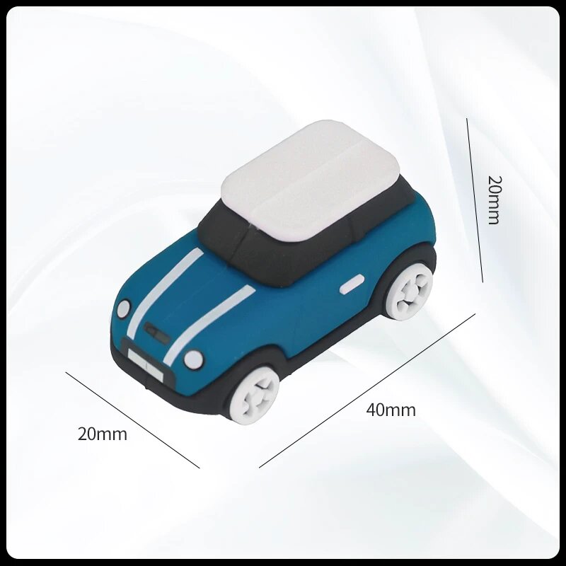 Мини-автомобильная модель-украшение в синем цвете для приборной панели BMW Mini, декор салона, 1 шт